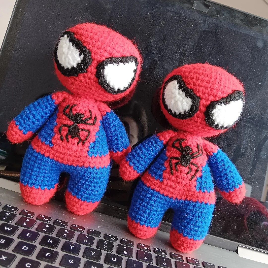 Free Crochet Spiderman Pattern - Simple Creative Farmhouse