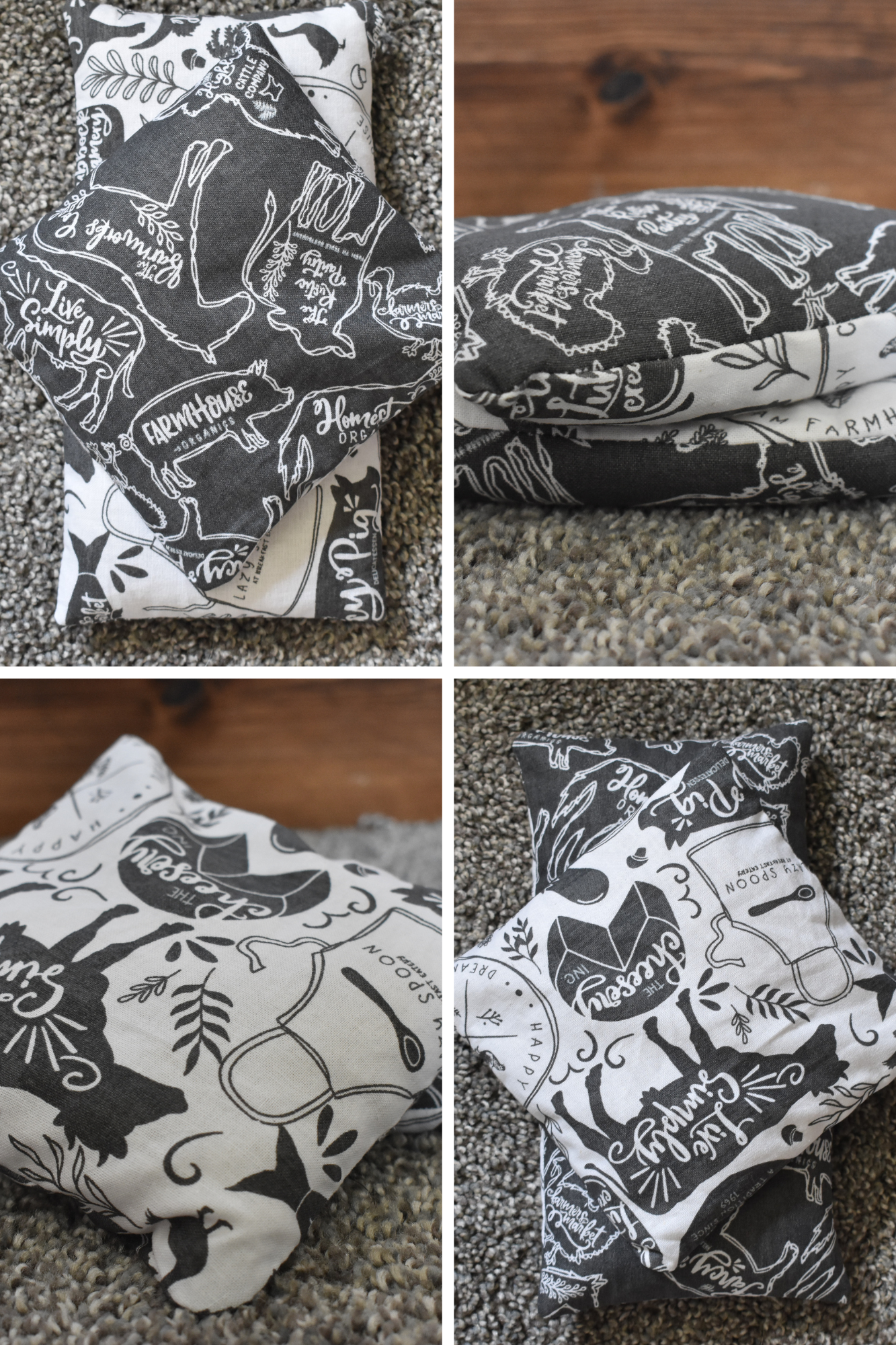 DIY Rice Hot Pack - Simple Creative Farmhouse